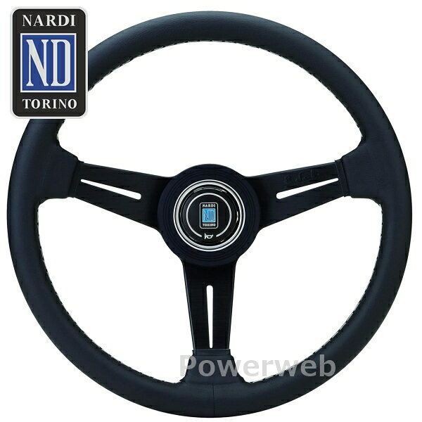 ■商品詳細メーカー：NARDI (ナルディ) 【正規品】商品：ブラックレザー&ブラックスポーク品番：N110サイズ：330mm備考：ホーンボタン・ホーンリング付属商品紹介上質な本革と職人による手縫いの伝統。使い込むほどにパイロットの手にしっ...