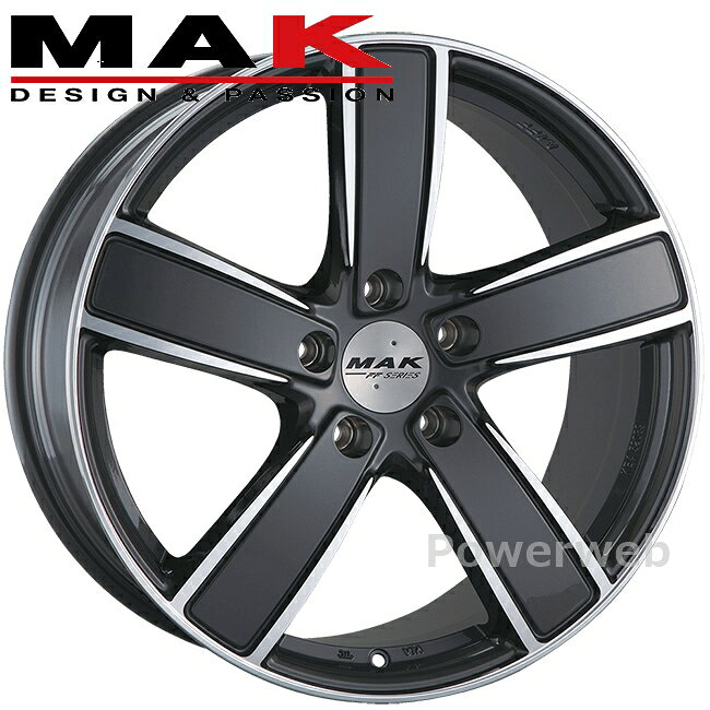 ■商品詳細メーカー名：阿部商会商品名：MAK TURISMO FF (マック ツーリズモ エフエフ)カラー：ガンメタ・ミラーフェイス (GM)サイズ：20インチ 9.0J PCD:130 穴数:5 inset:50品番：TRFF902055...