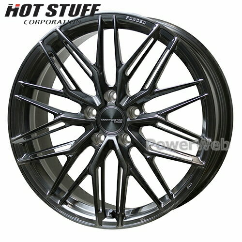 ■商品詳細メーカー名：HOT STUFF (ホットスタッフ)商品名：TRAFFICSTAR FORGED TSF-03 (トラフィックスターフォージド TSF03)カラー：ブラッシュド＆ブラッククリア (BRSC)サイズ：20インチ 8.5...