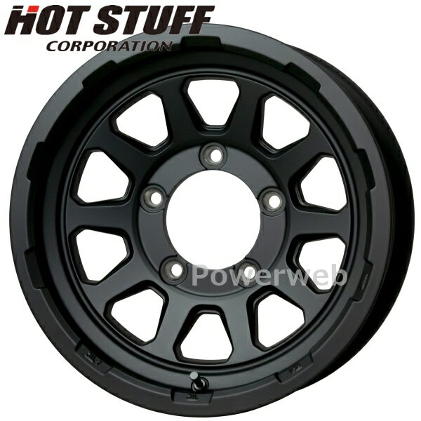 ■商品詳細メーカー：HOT STUFF (ホットスタッフ)商品名：MAD CROSS RANGER (マッド クロス レンジャー)カラー：マットブラック (MTBK)サイズ：15インチ 6.0J PCD:139.7 穴数:5 inset:0...