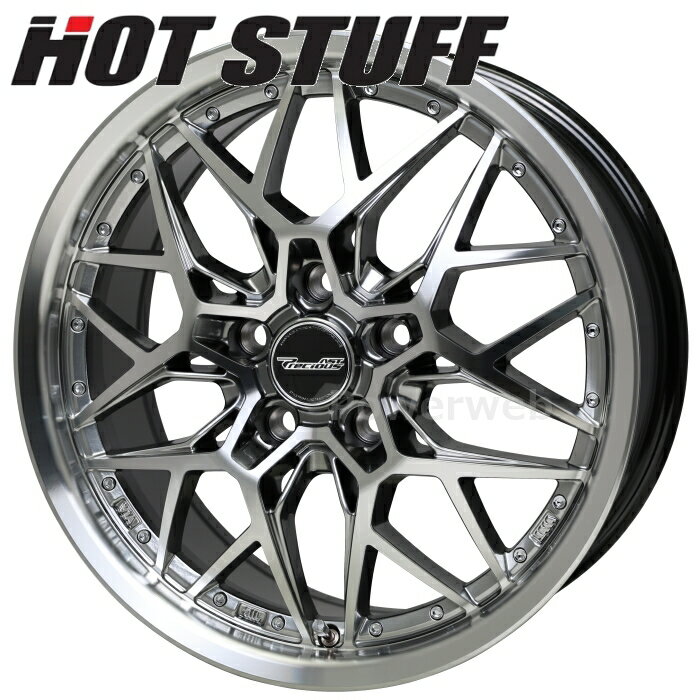 ■商品詳細メーカー：HOT STUFF (ホットスタッフ)商品名：Precious AST M5 (プレシャス アスト M5)カラー：ハイパーシルバーポリッシュ (HS/P)サイズ：17インチ 7.0J PCD:100 穴数:5 inset...