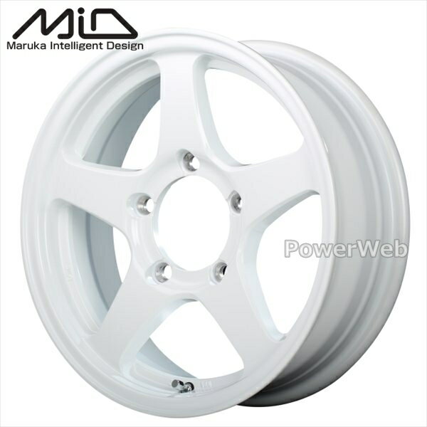 ■商品詳細メーカー名：MID (マルカサービス)商品名：OFF PERFOEMER RT-5N+II (オフパフォーマー RT5N+2)カラー：ナチュラルホワイト2 (WH)サイズ：16インチ 5.5J PCD:139.7 穴数:5 ins...