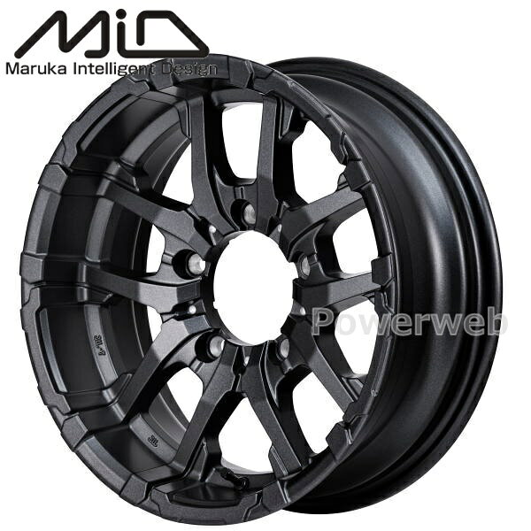 ■商品詳細メーカー名：MID (マルカサービス)商品名：NITRO POWER M26 CROSSFANG (ナイトロパワー クロスファング)サイズ：16インチ 6.0J PCD:139.7 穴数:5 inset:-5カラー：バレルブラック...