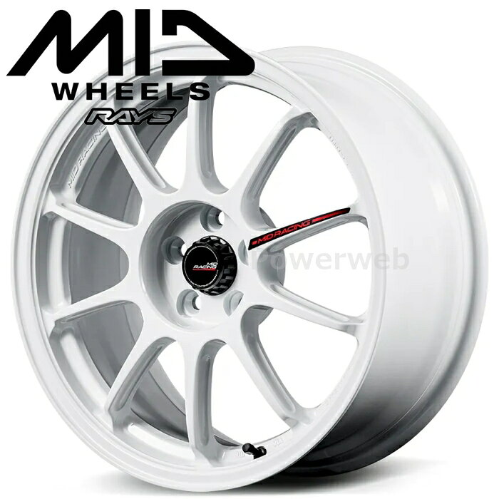 ■商品詳細メーカー名：MID (マルカサービス)商品名：MID RACING (エムアイディ レーシング)サイズ：16インチ 7.0J PCD:100 穴数:4 inset:35カラー：ホワイト (WHI)ハブ径：67.1φ対応ボルト：M1...