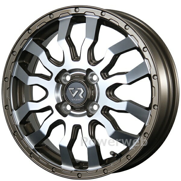 ■商品詳細メーカー：TOPY (トピー実業)商品名：VABRO RR-01 (ヴァブロ)サイズ：15インチ 4.5J PCD:100 穴数:4 inset:45カラー：ブロンズポリッシュ (Br/P)ハブ径：67φ代表車種：軽自動車 ※車種...