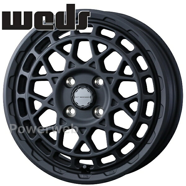 ■商品詳細メーカー：Weds (ウェッズ)商品名：MUD VANCE X TypeM (マッド ヴァンス X タイプM)サイズ：12インチ 4.0J PCD:100 穴数:4 inset:40カラー：フルマットブラック (FMBK)ハブ径：...