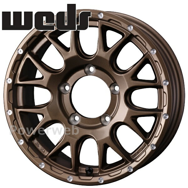 ■商品詳細メーカー：Weds (ウェッズ)商品名：MUD VANCE 08 (マッド ヴァンス 08)サイズ：16インチ 6.0J PCD:139.7 穴数:5 inset:-5カラー：マットブロンズ (BRO)ハブ径：110.5φ規格：J...