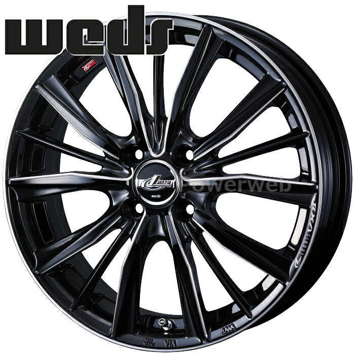 ■商品詳細メーカー：Weds (ウェッズ)商品名：LEONIS VXII (レオニス VX2)サイズ：16インチ 5.0J PCD:100 穴数:4 inset:45カラー：ブラックSCマシニング (BKSC)ハブ径：65φ対応ボルト：M1...