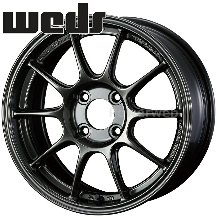 ■商品詳細メーカー：Weds (ウェッズ)商品名：WedsSport TC105X (ウェッズスポーツ)サイズ：16インチ 8.0J PCD:100 穴数:4 inset:35カラー：EJ-チタン (EJ-TI)ハブ径：65φ対応ボルト：M...