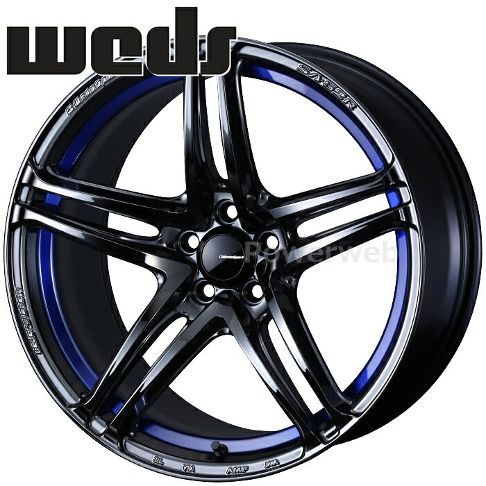 ■商品詳細メーカー：Weds (ウェッズ)商品名：WedsSport SA-52R (ウェッズスポーツ SA52R)サイズ：18インチ 9.5J PCD:114.3 穴数:5 inset:45カラー：ブルーライトクロームII (BLC2)ハ...