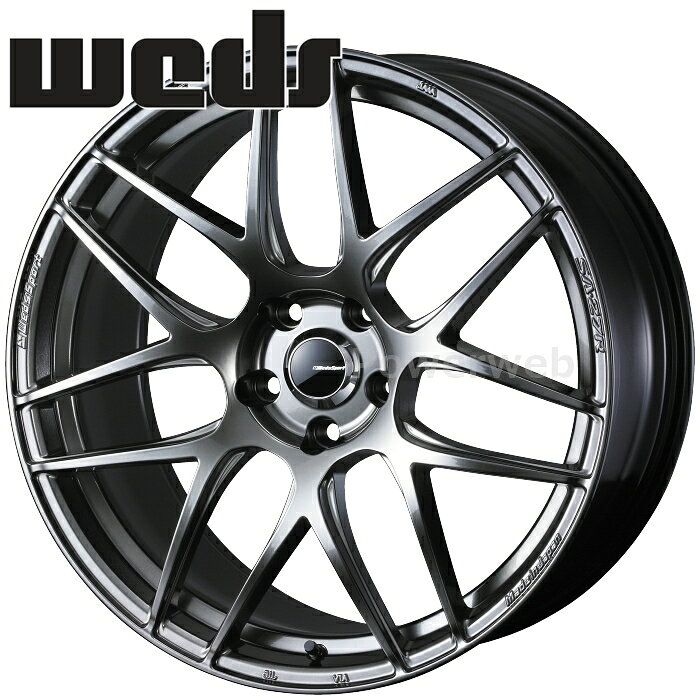 ■商品詳細メーカー：Weds (ウェッズ)商品名：WedsSport SA-27R (ウェッズスポーツ SA27R)サイズ：19インチ 8.5J PCD:114.3 穴数:5 inset:45カラー：プラチナシルバーブラック (PSB)ハブ...