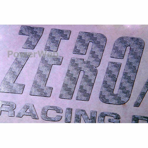 ■商品詳細メーカー：ZERO SPORTS (ゼロスポーツ)商品：オリジナル カッティングステッカー CS-3 214×53mm シルバーカーボン調品番：1453203商品説明：車体に貼れる、隔離タイプの抜き文字カッティングステッカーシルバ...