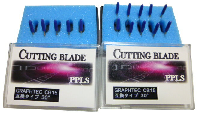 【仕様】 ・グラフテック 純正カッターホルダー 現行モデルのPHP33-CB15N-HSにて正常にセットできることを確認済 ・材質：超硬刃(非常に耐久度があります) ・純正品ではありません 30°は刃先の角度です ・厚紙・高輝度反射シート・...