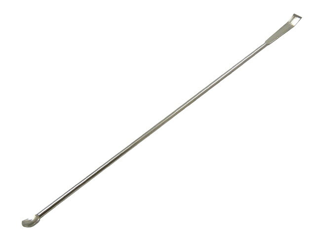 固体の化学薬品を容器から移したり、計量するために使用する薬さじです。 ステンレス製で、腐食する心配がありません。 柄は平らになっており、薬さじ・スパチュラの役割もこなします。 幅が6.7mmと小さいので、小さな口の瓶でも容易に移し替えること...