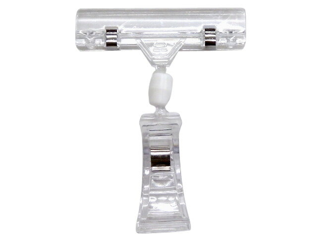 本体サイズ：全長10.5cm POPクリップ挟み幅： 最大7mm クリップ開きサイズ：30mm 入り数：16個 POPクリップスタンド 8cm幅クリップの通常タイプです。 新商品やセール、お勧め商品などを強調することができ、お店の雰囲気が一...