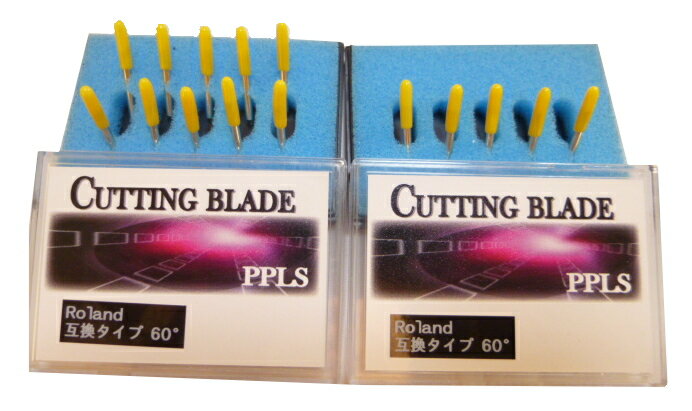 【仕様】 ・ローランド 純正カッターホルダー 現行モデルのXD-CH3にて正常にセットできるのを確認 ・ローランドDG業務機で使用できる互換品替刃 ・純正品ではありません 60°は刃先の角度です ・塩ビシートのほか、蛍光シートや反射シートの...