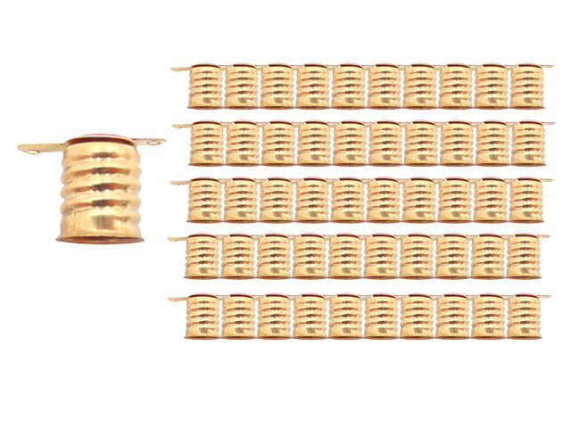 弊社で販売している1.5V 0.3Aの豆電球と、同サイズのソケットです。 ●こちらのソケットはコードなしとなっております。 あらかじめご確認の上お買い求めください。