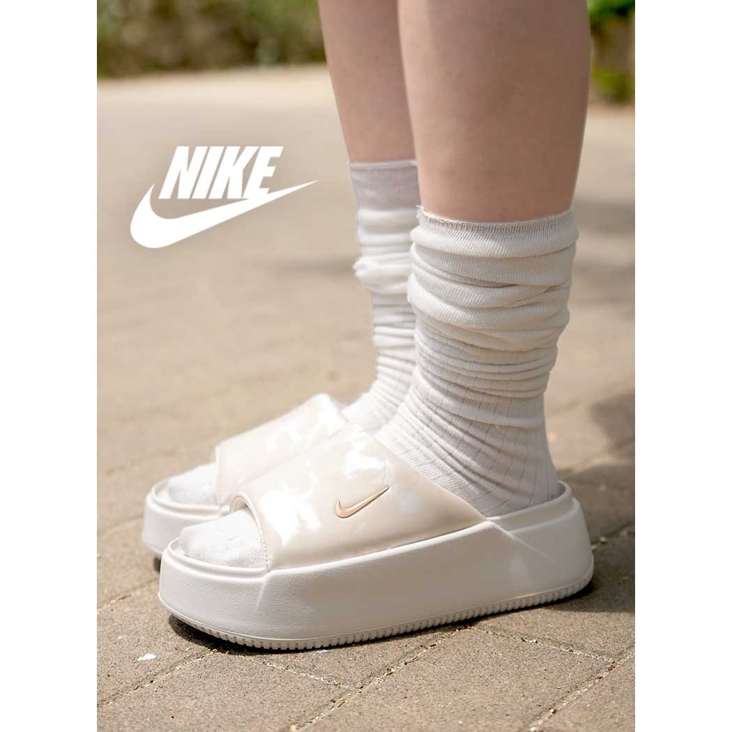 Brand NIKE Model W CALM ELEVATION Color CHALK FABRIC 合成皮革 Description of item 世界中のスニーカーカルチャーを牽引し続けるトップブランド『NIKE』から、これまでの...