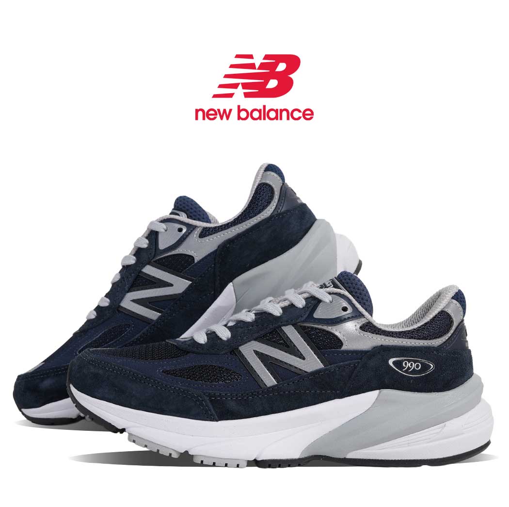 Brand NEW BALANCE Model W990NV6 MADE IN USA Color NAVY FABRIC メッシュ Description of item 1906年にボストンで誕生して以来、卓越した機能美とタイムレスなデ...