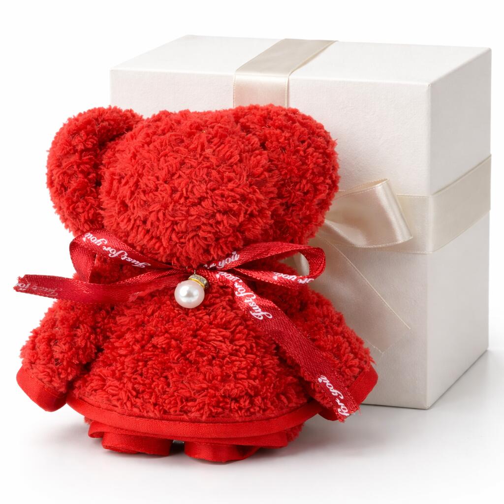 商品情報注意※写真はイメージの一例です。撮影環境やお使いの端末によって、実際の商品と色合いや質感が異なって見えることがございます。あらかじめご理解のうえご購入ください。【年末感謝SALE】【くま型フェイスタオル】ギフトにぴったり　かわいい ...