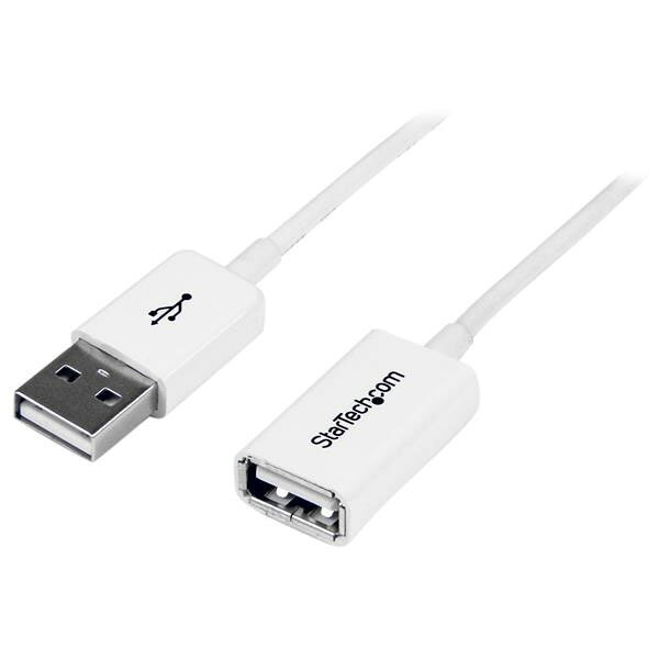 商品説明★ 1 x USB「A」 オスコネクタ★ 1 x USB-Aメスコネクタ★ USB2.0コネクタ用薄型モールド（張力緩和機能付き）★ オールホワイト構造★ 最大480 Mbpsの高速データ転送対応スペック* ハードウェア：　・ケーブ...