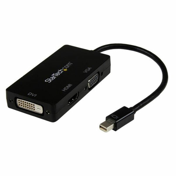商品説明★ 3-in-1アダプタ- mDP - VGA、mDP - HDMI、mDP - DVI★ 最大表示解像度1920x1200 (1080p)対応★ プラグ アンド プレイ式インストール★ DisplayPort 信号を出力するInt...