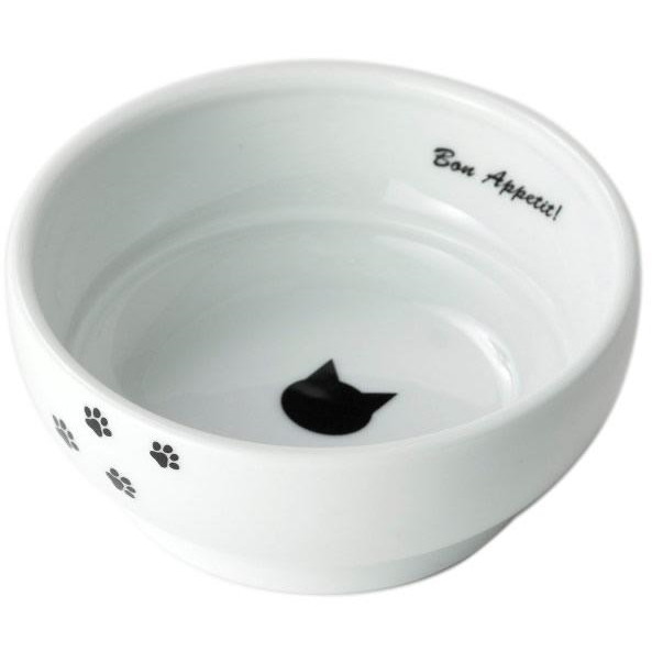 商品説明★ 猫壱のフードボウルは、ドライフード、ウェットフードの両方がストレスなく食べられる猫用の食器です。★ 縁と底にかえしをつけることにより(「かえし」が縁と底近くにぐるりとついています)、ドライ・ウェットフードも食べやすく、こぼれくい...