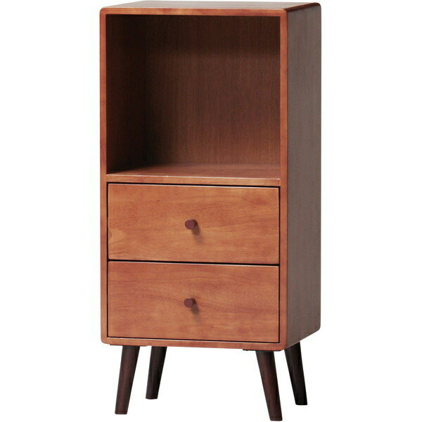 スペック* サイズ:　.W400×D300×H850mm　.オープン部収納内寸: W370×D285×H330mm　.引き出し内寸: W335×D250×H145mm* 素材:本体: 天然木(ラバーウッド)15mm厚 塗装