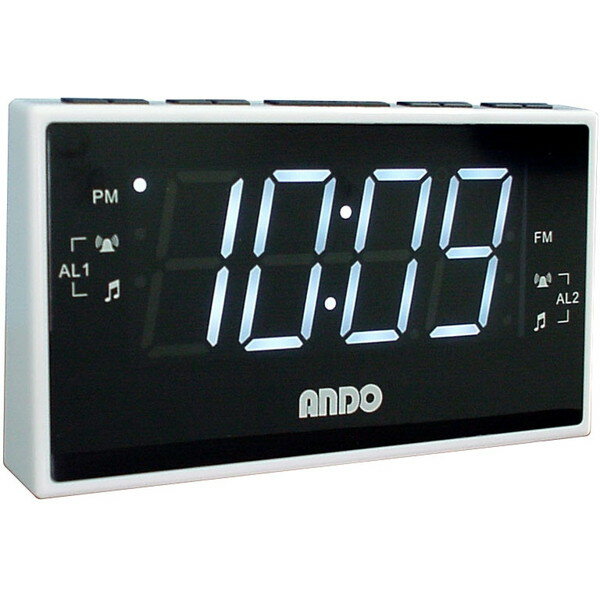 商品説明★ 文字が大きく、遠くからでも見やすいデカ文字LEDデジタル時計 ★ 正確な選局がかんたんにできるデジタル回路のPLLシンセサイザーチューナー採用★ 放送局を登録しておけばすぐに選局できるプリセットメモリー(AM/FM各10局) ★...