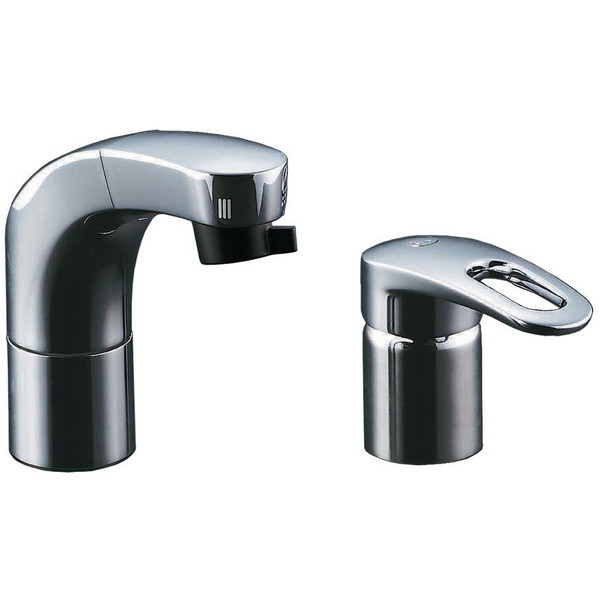 商品説明★ ホース引出式シングルレバー混合水栓★ エコハンドル★ フルメッキタイプ★ 小型吐水切替機能スペック* 商品重量:1.9 Kg