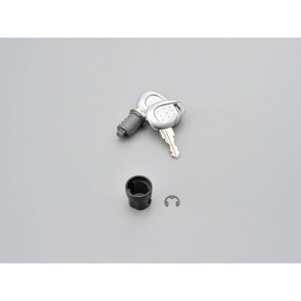 商品説明※ロックブッシュが銀色の場合は、付属のブラックブッシュに交換して使用。※GIVIのキーは、複製、再発行ができません。紛失にご注意ください。※セキュリティキーが標準装備されているBOXへの取付不可。