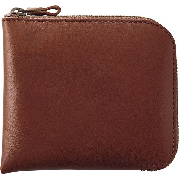 商品説明★ 手に馴染む革の質感と大きさ、シンプルなデザイン。コンパクトで使いやすいLファスナー財布です。ファスナー開閉式。オープンタイプ小銭入×1室、カード挿し・札入 ×各2室。スペック* サイズ：9×10×2cm* 本体重量：約50g* ...