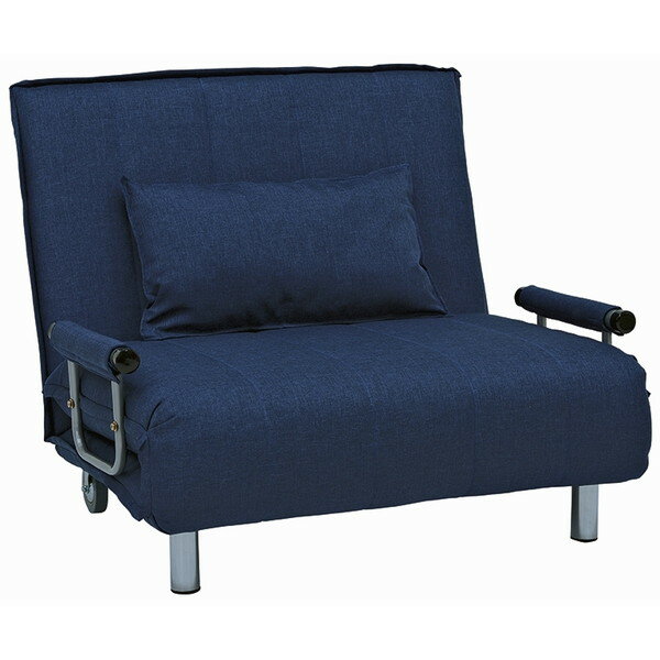 商品説明★ シーンに合わせて使用できる、おしゃれかわいいソファベッド。キャスター付で移動もラクラクスペック* 商品サイズ(外寸): (約)幅101×奥行86〜195×高さ83×座面高37cm* 内寸及び補足説明: 背:14段リクライニング・...