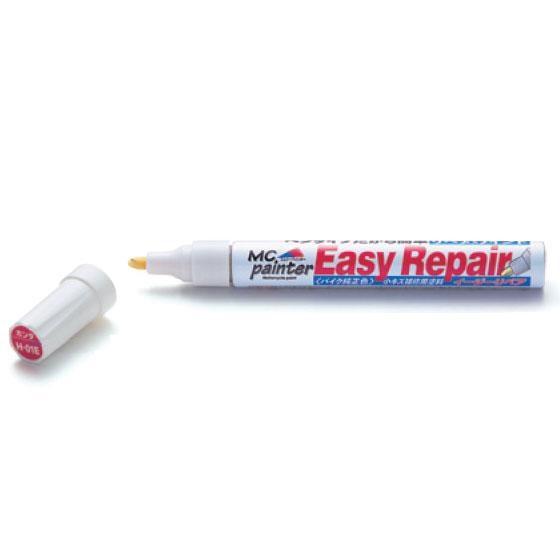 ★ ハケじゃないペンタイプだから簡単補修スーッと伸びた細い引っかきキズ。ハケを持つ手はふるえ、塗料は垂れ、補修のつもりが逆にキズを目立たせているだけ。「こんなコトならやるんじゃなかった。」イージーリペアはそんな不幸な経験から生まれたペンタイ...