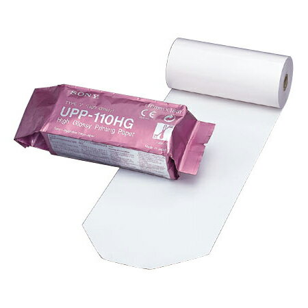 商品説明★ 写真印画紙のような光沢とコントラストでプリント。仕様* 対応機器：UP-895／D895／D897／895MD／897MD用* 用紙幅：110mm* 内容量：18m巻/1巻