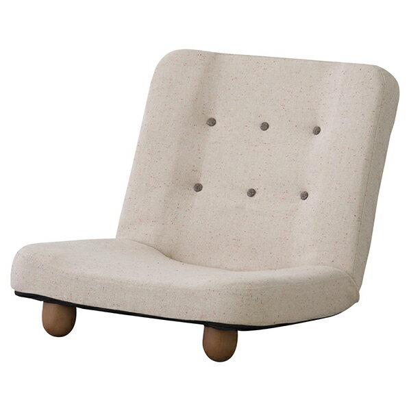 商品説明★ 可愛い前脚は天然木天然木の前脚が緩やかな座面の傾斜をつくります。★ 14段階リクライニング自然と背もたれに体を預けることができるのでリラックスした時間を過ごせます。仕様* 本体サイズ：幅65×奥行73-108×高さ58(mm)*...