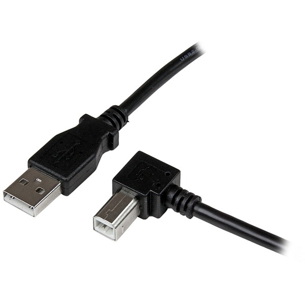 商品説明★ 2m USB プリンタ ケーブルUSB-A オスコネクタとUSB-B L型右向きオスコネクタがついており、USB 2.0周辺機器に優れた接続機能を提供します。このL型右向きUSB-Bコネクタは、手が届きにくい場所にあるUSB 2...