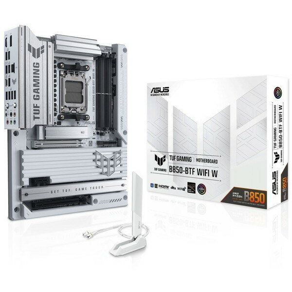 商品説明★ AMD B850チップセット搭載★ 「TUF Gaming」マザーボード★ ホワイトカラーモデル★ 「Back-To-the-Future(BTF)」シリーズ★ コネクターやピンヘッダーをマザーボード背面に設置し、主要なケーブル...
