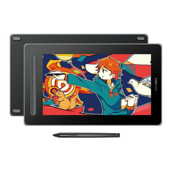 商品説明★ 液タブ・板タブの1台2役電源ボタンを3秒長押しし、青とオレンジのランプが交互に点滅後モニターが消えたら液タブからペンタブレット(板タブ)モードへの切替が可能。1台2役で活躍します。★ マルチモニターとして使用も可能液タブモードは...