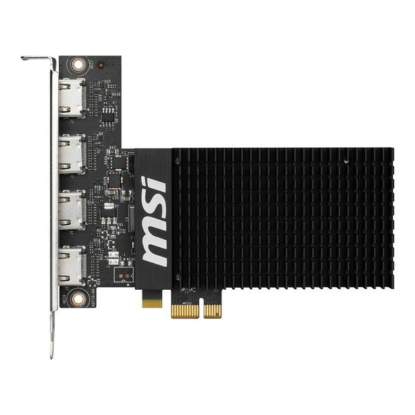 商品説明★ エントリー向けのGT 710 GPU搭載NVIDIA GeForce GT 710を搭載し、基本的なグラフィック処理やマルチモニター用途に適した性能を提供します。初めてのグラフィックスカードにもおすすめのモデルです。★ 4画面対...