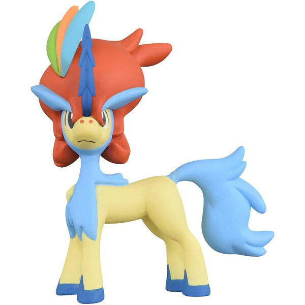 商品説明★ モンコレは、ポケモンの姿を完全再現したハイクオリティなフィギュアのシリーズです。頭の上から、後ろ、横、足の裏まで、忠実に再現しているから手に取れば「ケルディオ（かくごのすがた）」の新たな秘密に気づくかも！★ サイズは高さ約5.5...