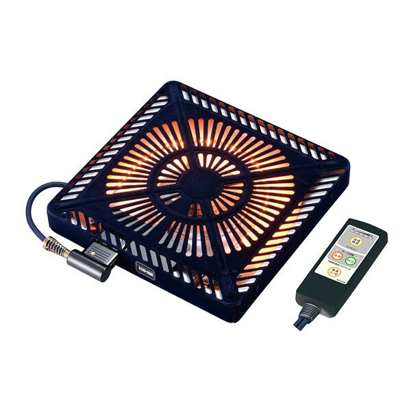 商品説明★ ファン付き薄型★ 温度調整: 手元電子コントロール式(連続電力自動制御)★ 電源コード: 丸打ちコードタイプ3m ICリモコン付 KEC43B★ オレンジヒートの特長皮膚の表面で吸収されやすいため血行の代謝が活発になり体の内部(...