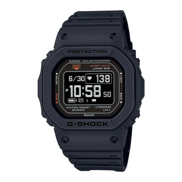 商品説明★ G-SHOCKのスポーツライン「G-SQUAD」から、日常生活で活躍するDW-H5600シリーズです。★ ワークアウトに役立つ機能として、心拍計測が可能な光学式センサー、歩数計測が可能な加速度センサーを搭載。ランニング、ウォーキ...