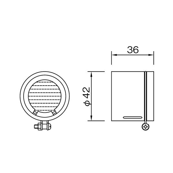 商品説明★ オプティカルアクセサリースペック* 寸法:幅φ39mm・長30mm* 重量:0.1kg* 材質仕上:シリコン(黒色生地)/ステンレス(黒色)* カラー:黒色* スプレッドレンズ* 対応機種:AN-3262・AN-3263・AN-...