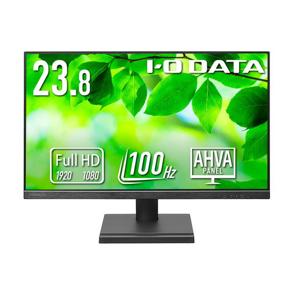 商品説明★ 100Hz対応の23.8型のワイド液晶ディスプレイです。100Hzに対応しているので、一般的な60Hzの液晶ディスプレイよりも残像感が抑制され、視認性が向上します。また、「DisplayPort」「HDMI」の入力端子を搭載し、...