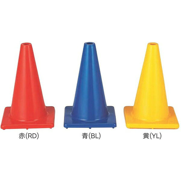 商品説明★ 径25mmの穴にポールを立てることができるソフトコーンです。スペック* 商品本体サイズ：高30cm×底20cm角* 商品重量：600g* 素材：PVC* 原産国：台湾* 仕様：径25mmの縦穴付き