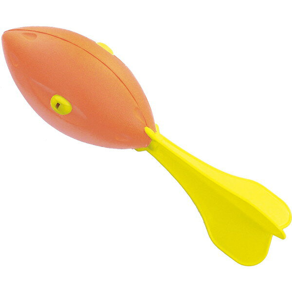 商品説明★ 幼児から小学生向けの投げる動作を練習するのに最適なロケットボールです。うまく投げることができると笛の音がなります。スペック* 商品本体サイズ：25cm×20cm×厚5cm* 商品重量：230g* 素材：ボール/ポリウレタン、笛・...