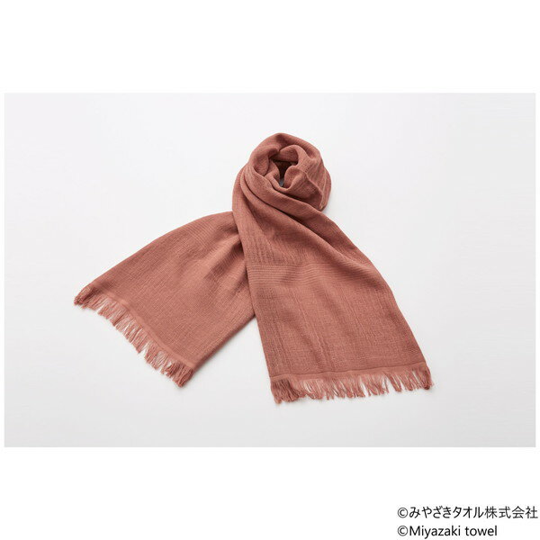 商品説明★ さらっとした風合いが特徴のオールシーズンマフラーです。スペック* サイズ：160×34cm* 素材・材質：綿：100%* 仕様：洗濯機：可* 写真提供：今治マフラー製造元 みやざきタオル