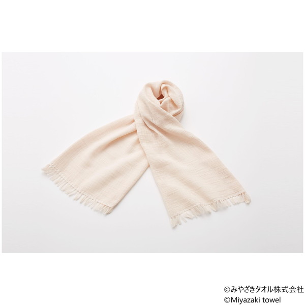 商品説明★ 表情豊かな手紡ぎ風の横糸が特徴のスラブマフラーです。スペック* サイズ：160×34cm* 素材・材質：綿：100%* 仕様：洗濯機：可* 写真提供：今治マフラー製造元 みやざきタオル