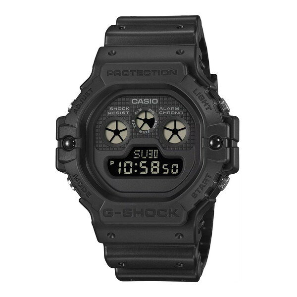 商品説明★ 究極のタフネスを追求し歴史を積み重ねてきたG-SHOCKから、1990年代に人気を博したクラシックG-SHOCKをマットな質感のオールブラックモデルとしてラインアップ。★ ベースモデルにはリバイバルを果たしたDW-5900を採用...